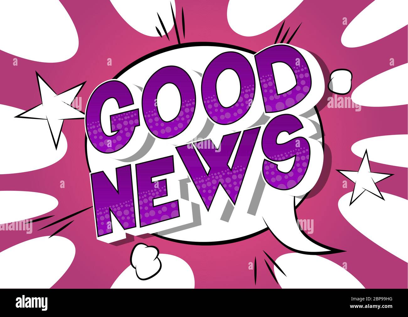Good news text on Stock Vector Images - Alamy