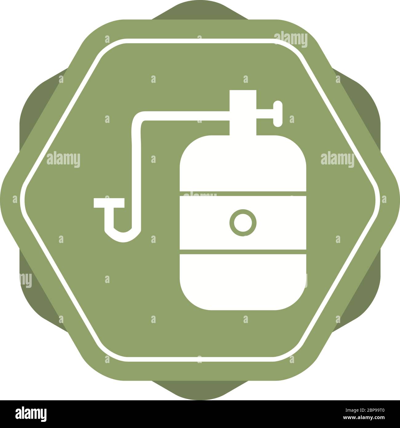 Beautiful Cylinder Glyph Vector Icon Stock Vector Image & Art - Alamy