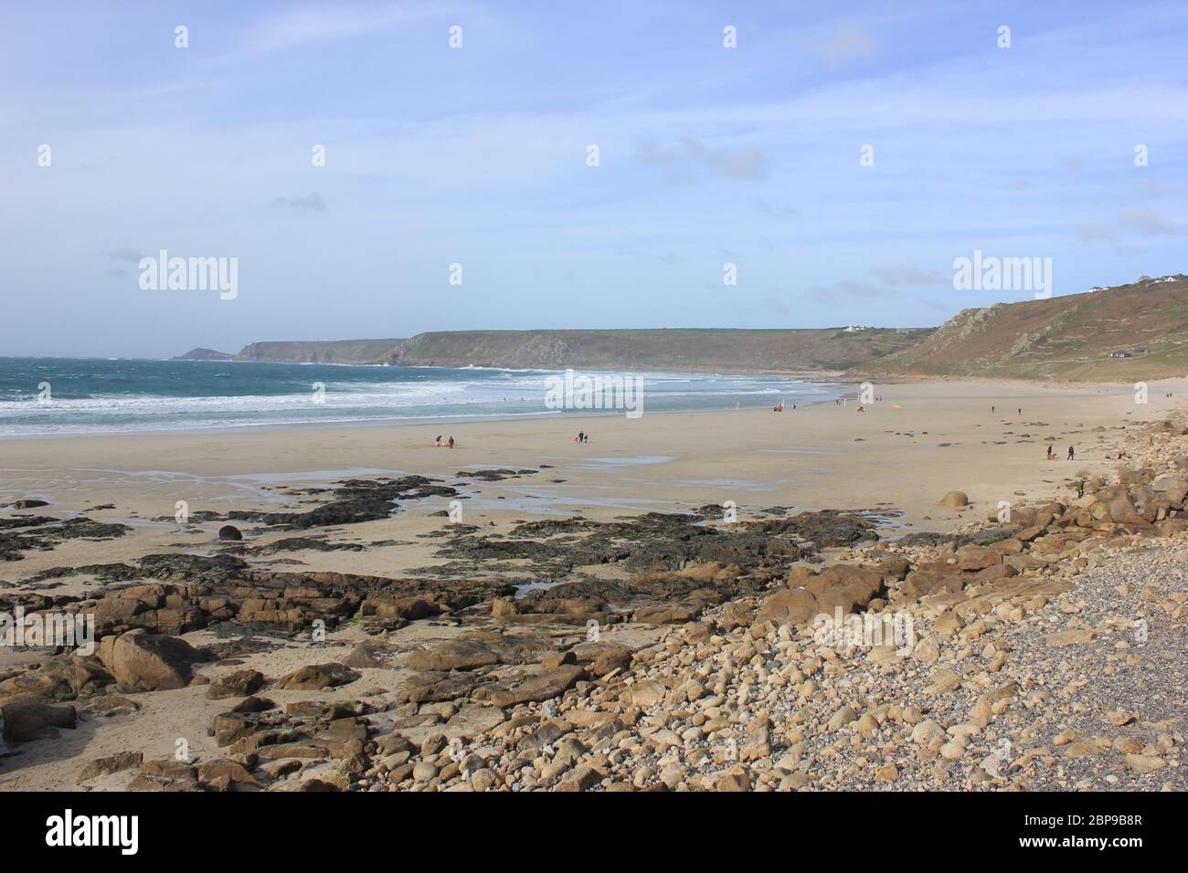 English white sandy beach Stock Photo - Alamy