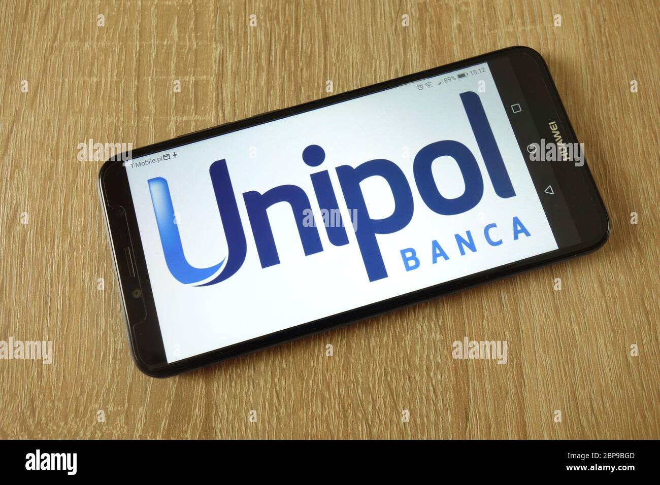 Unipol Banca S.p.A. logo displayed on smartphone Stock Photo - Alamy