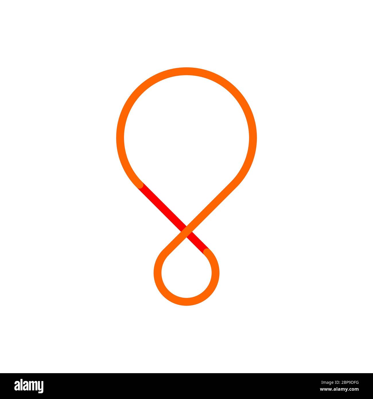 Infinity Line Logo Template Illustration Design. Vector EPS 10 Stock ...