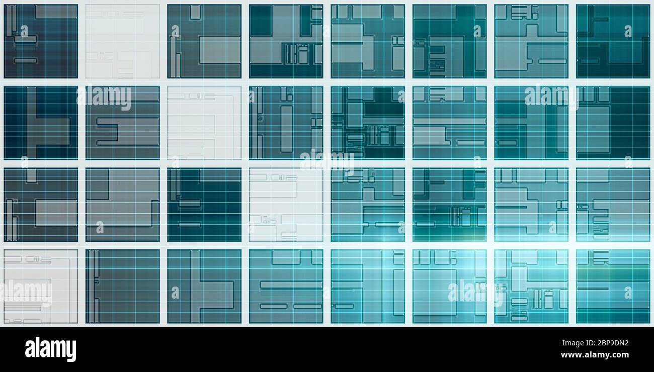 Media Telecommunication Industry and Digital Broadcast Art Stock Photo ...