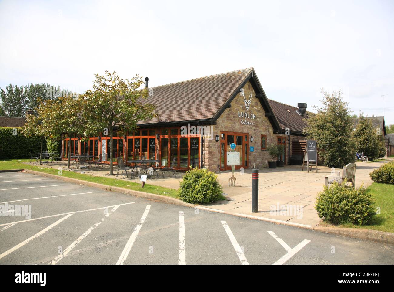 Ludlow kitchen cafe restaurant, Bromfield, Ludlow, Shropshire, England ...