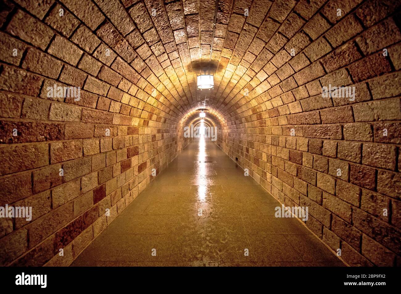 Eagle's Nest or Kehlsteinhaus mountain tunnel from Hitler era ...