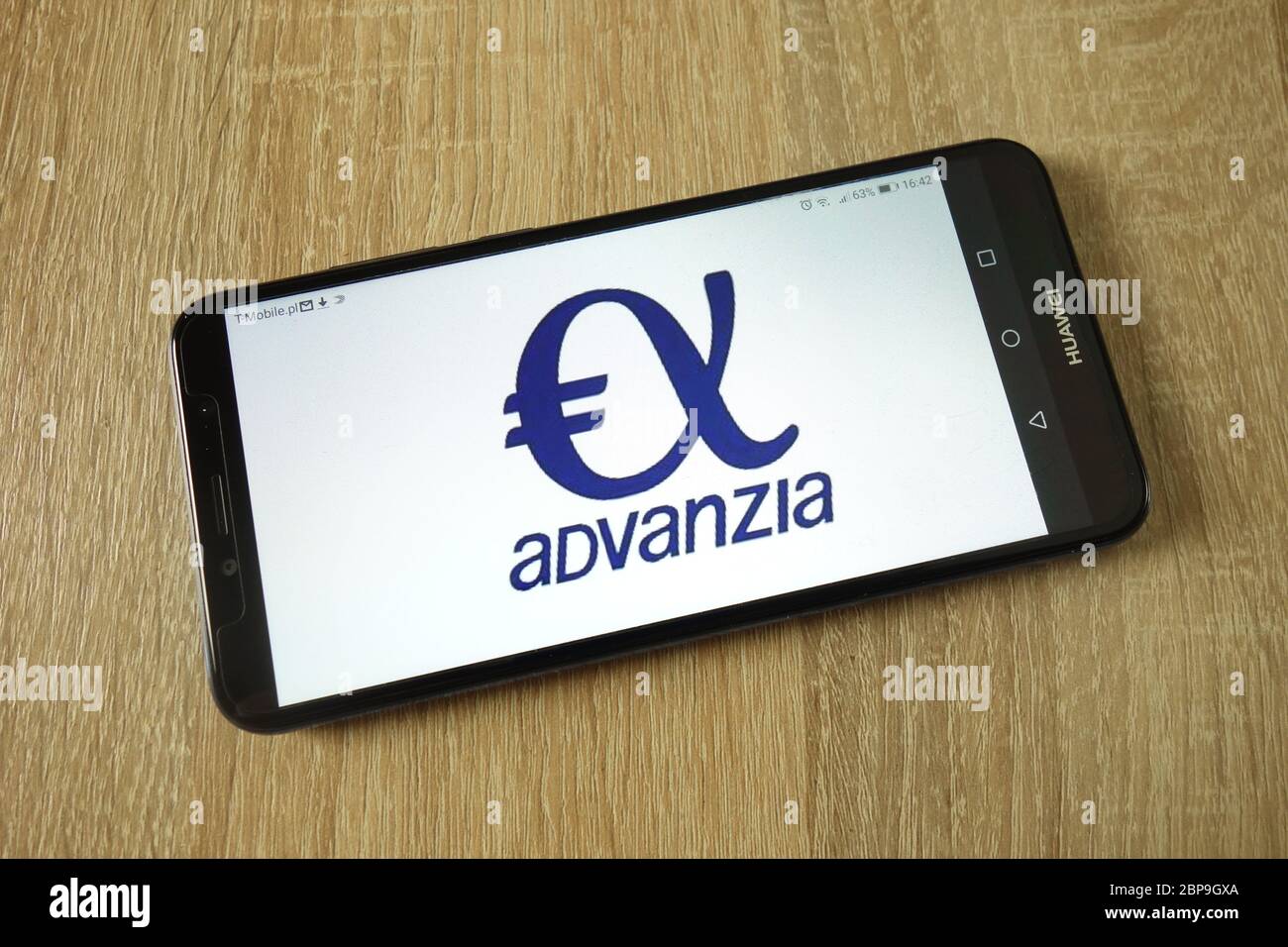 Advanzia Bank logo displayed on smartphone Stock Photo - Alamy