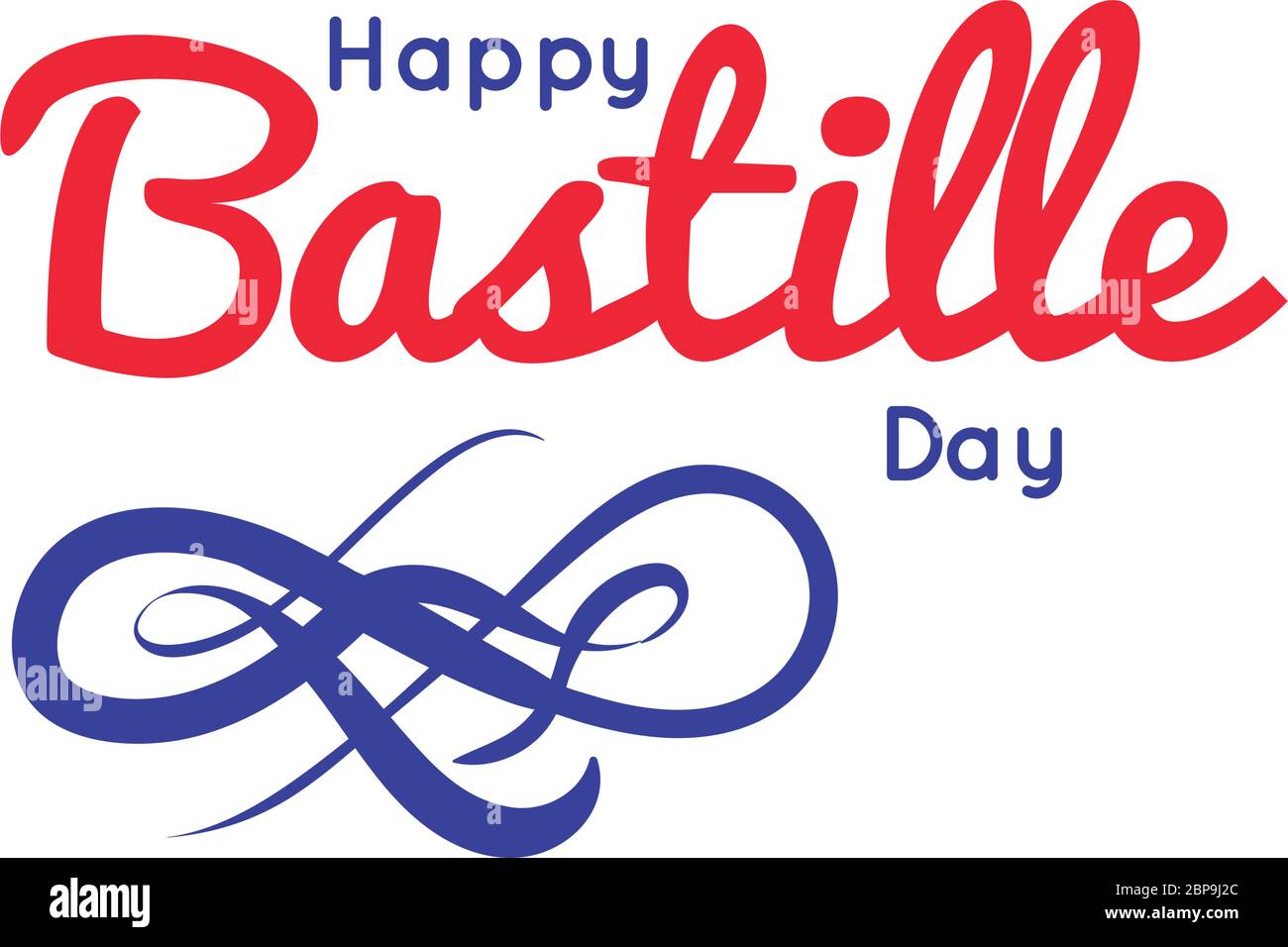 bastille day lettering hand draw style Stock Vector Image & Art - Alamy