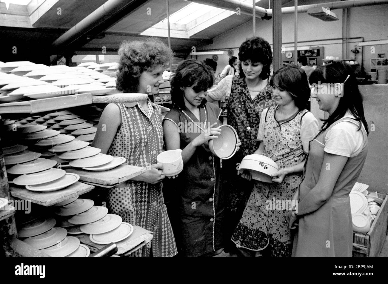 1980s factory Black and White Stock Photos & Images - Alamy