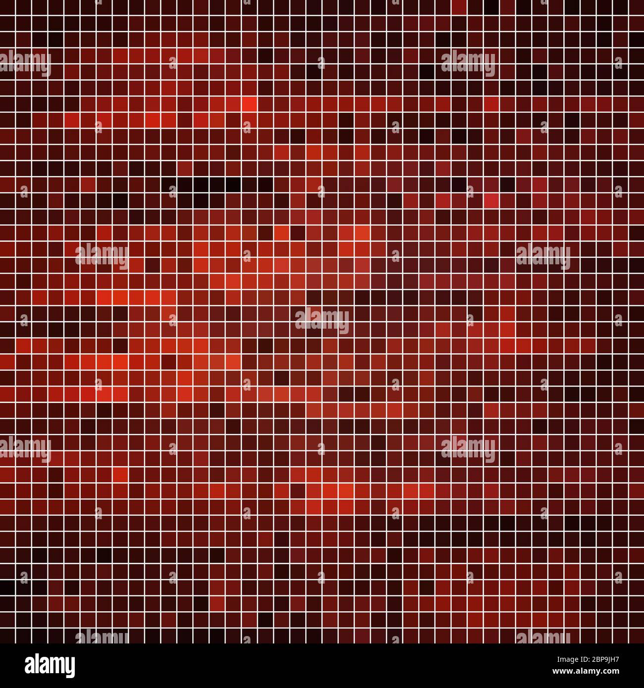 abstract square pixel mosaic background - red Stock Photo - Alamy