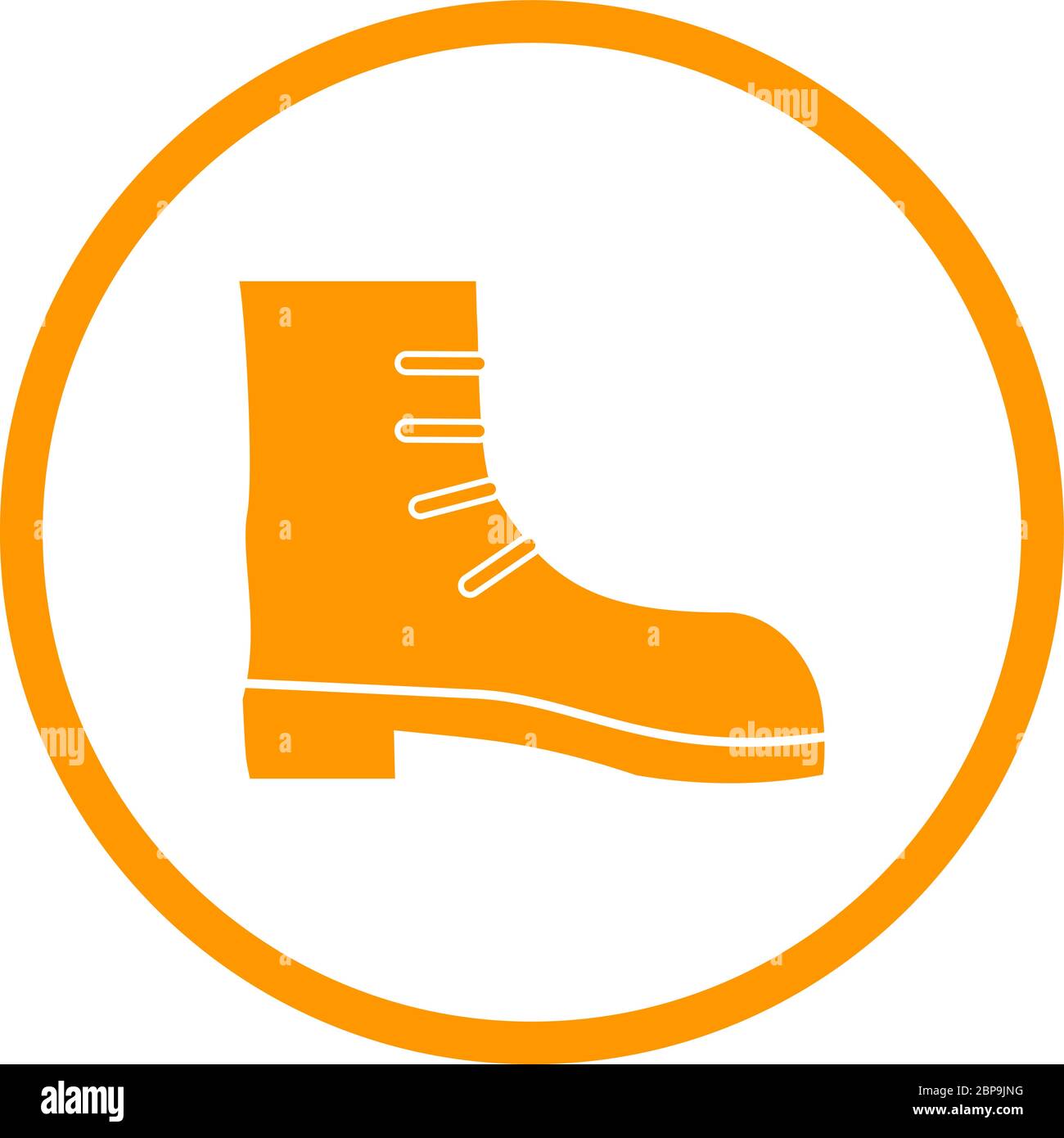 Long boot shoe Stock Vector Images - Alamy