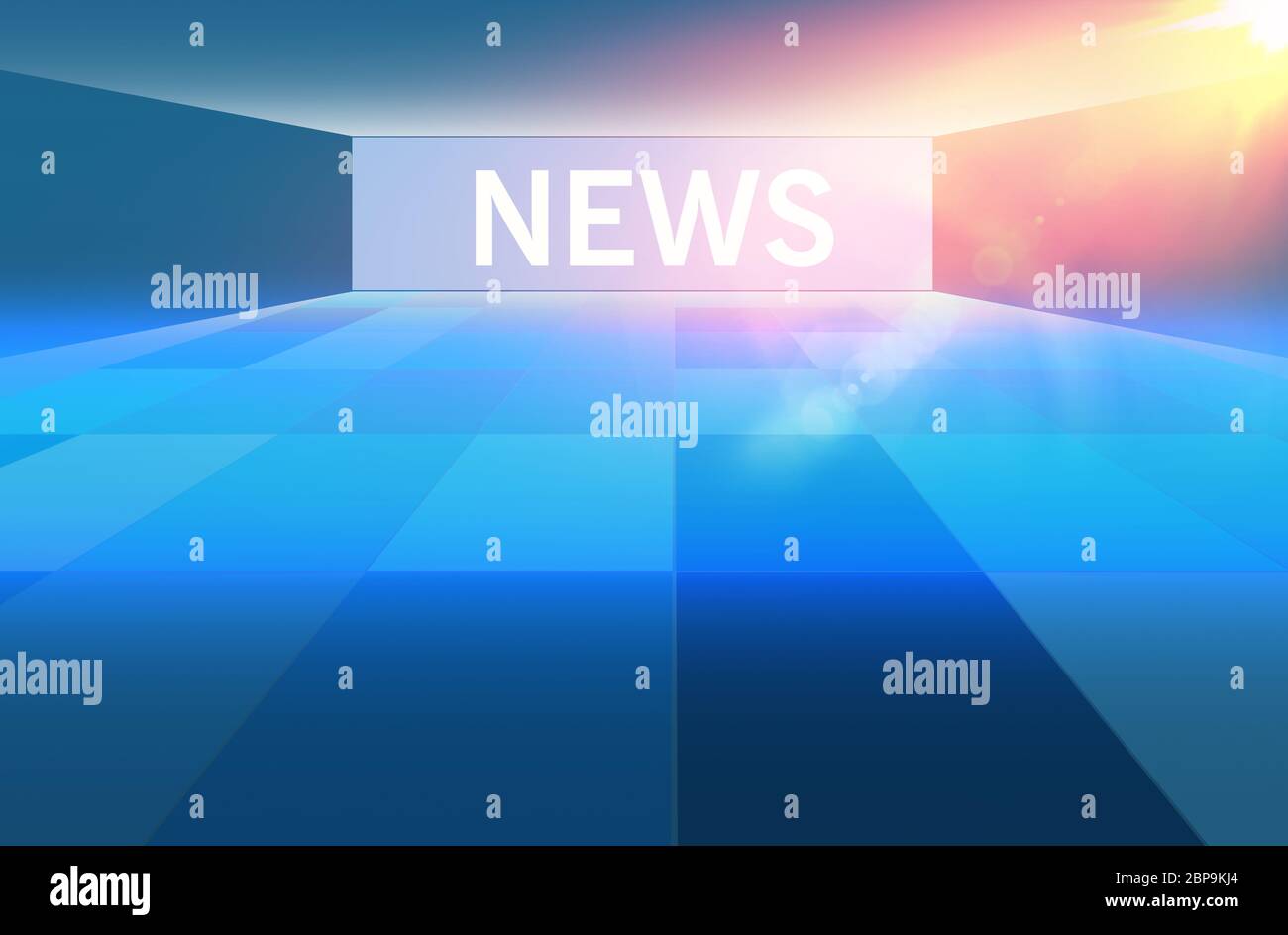 3D floor with grid surfaces background, high-tech and modern 3d Space ...