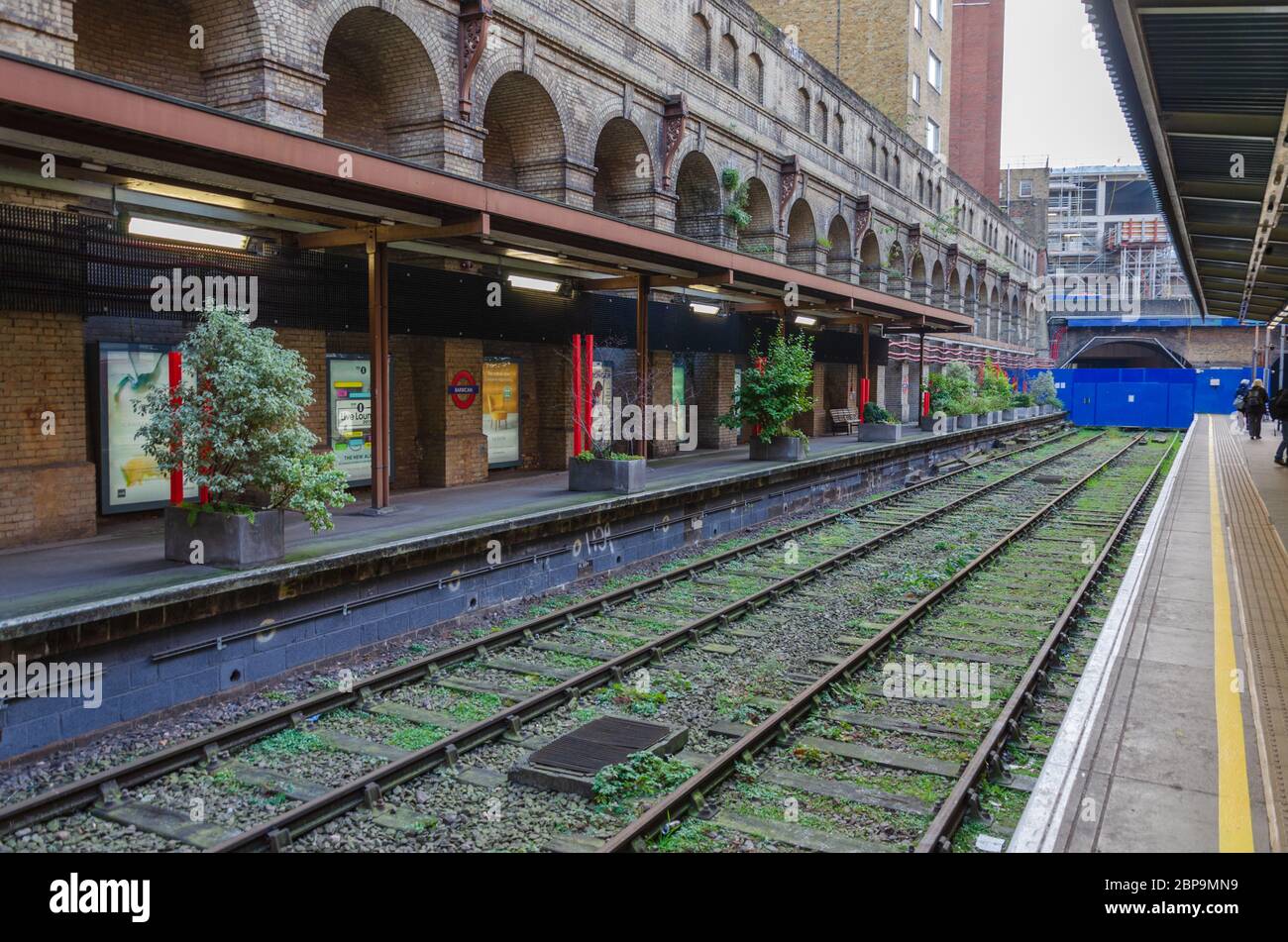 Barbican station hi-res stock photography and images - Alamy