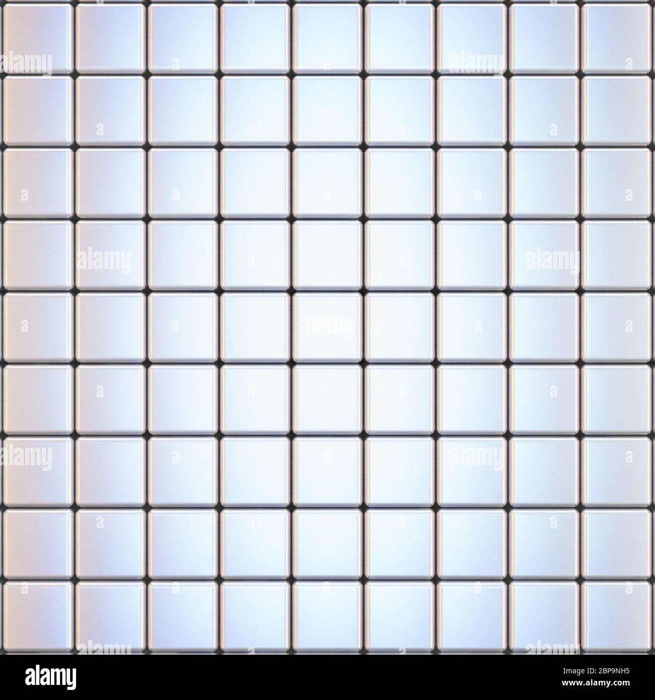 Cube grid blank square 3D render illustration Stock Photo - Alamy