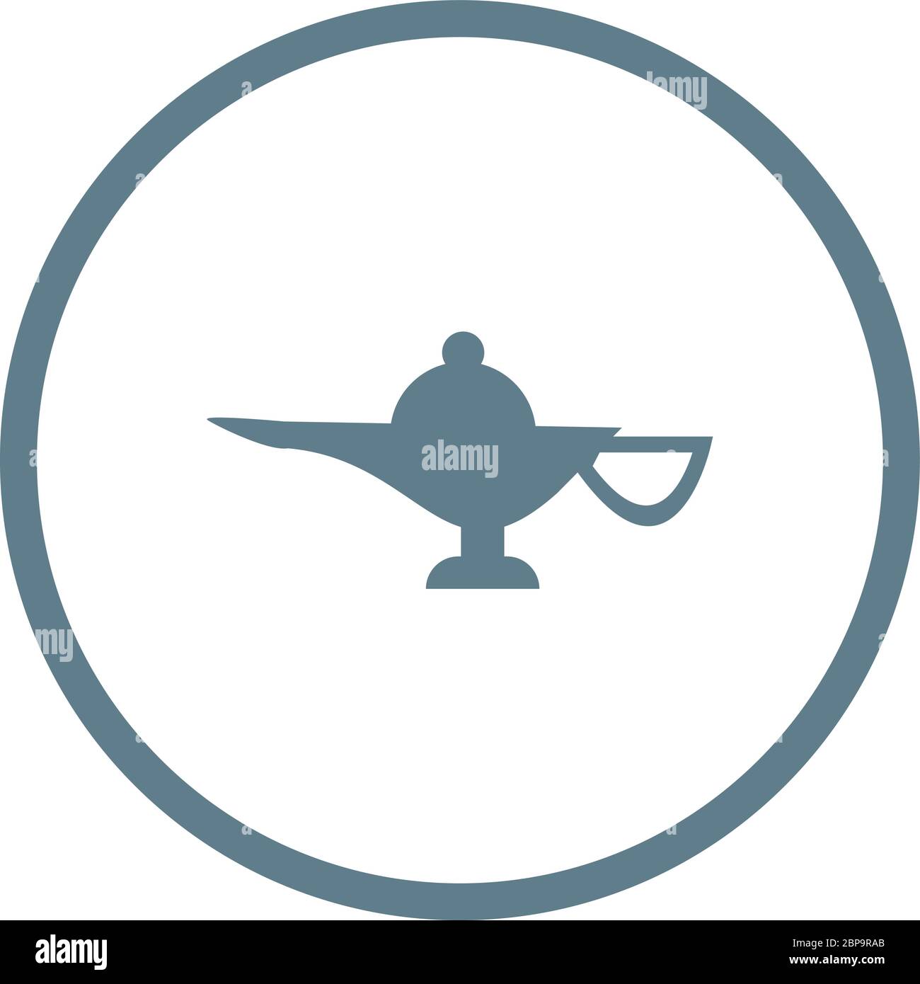 Beautiful Magical Lamp Glyph Vector Icon Stock Vector Image & Art - Alamy