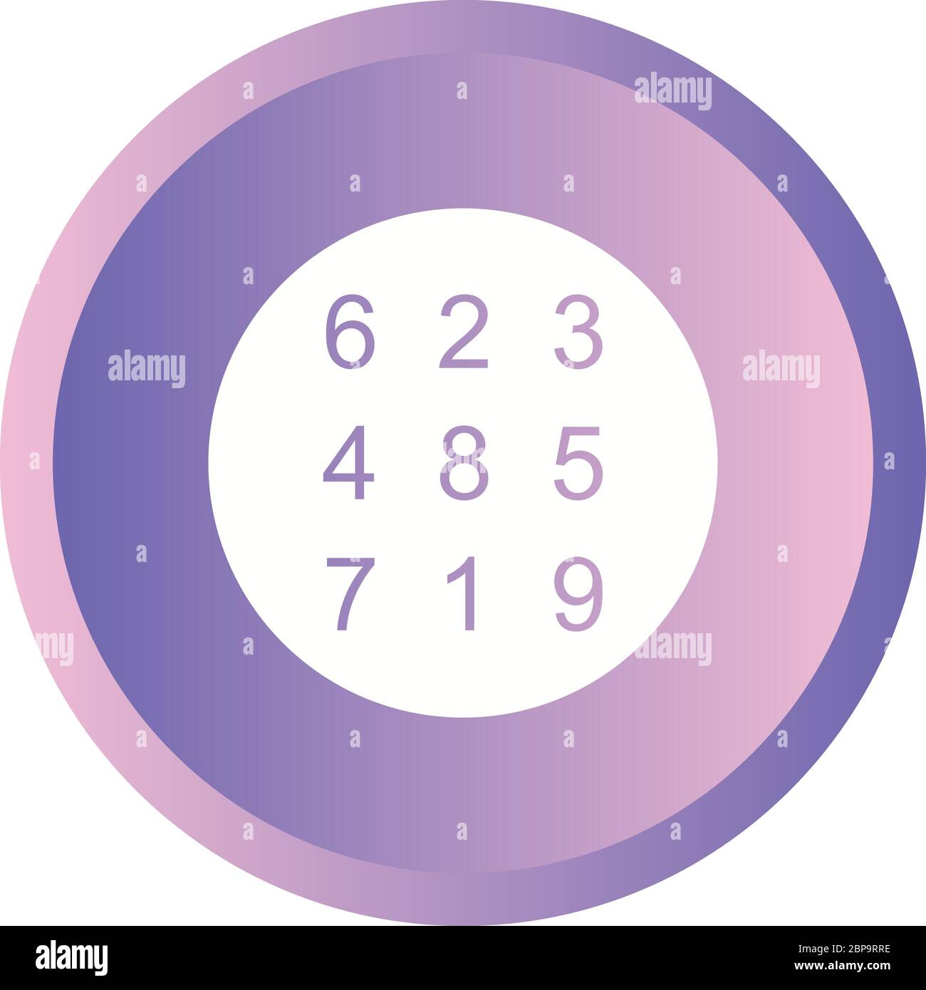 Beautiful Number Theory Glyph Vector Icon Stock Vector Image & Art - Alamy