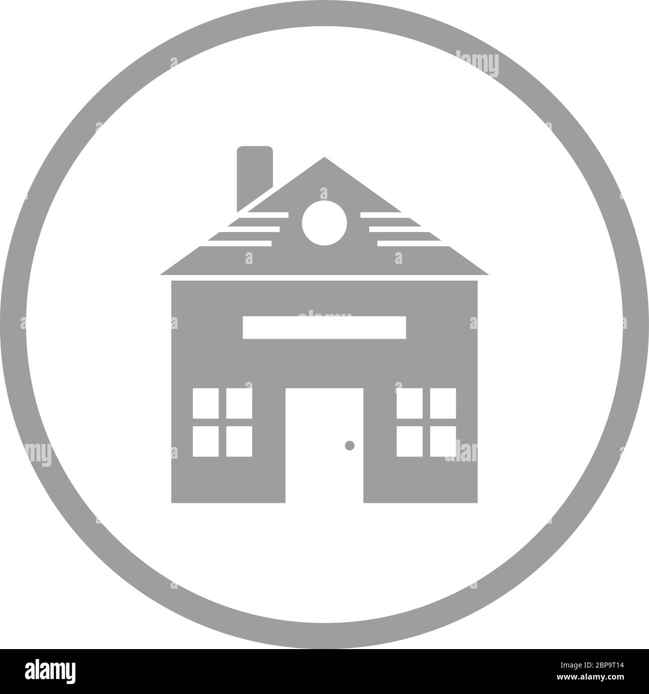 Beautiful Home Glyph Vector Icon Stock Vector Image & Art - Alamy