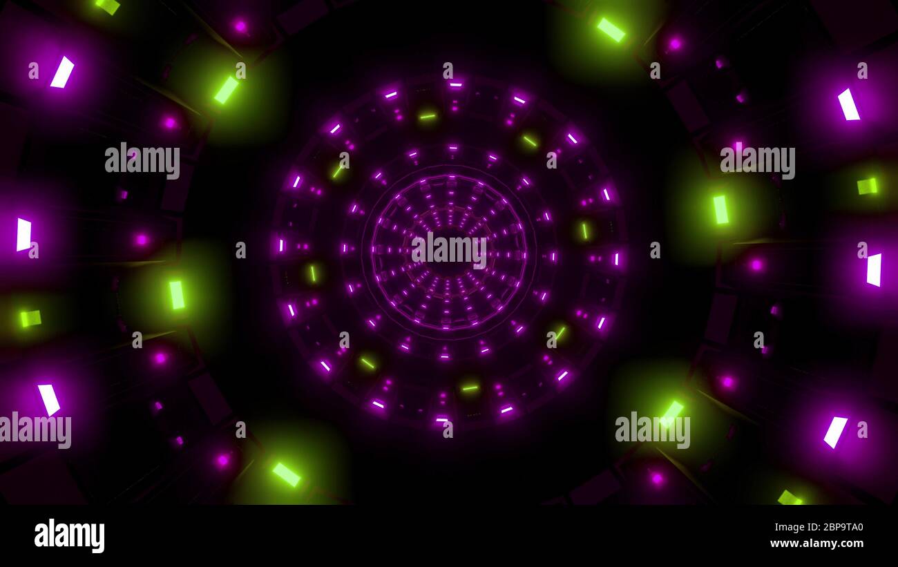 round shaped lights with nice glow design work background, abstract ...