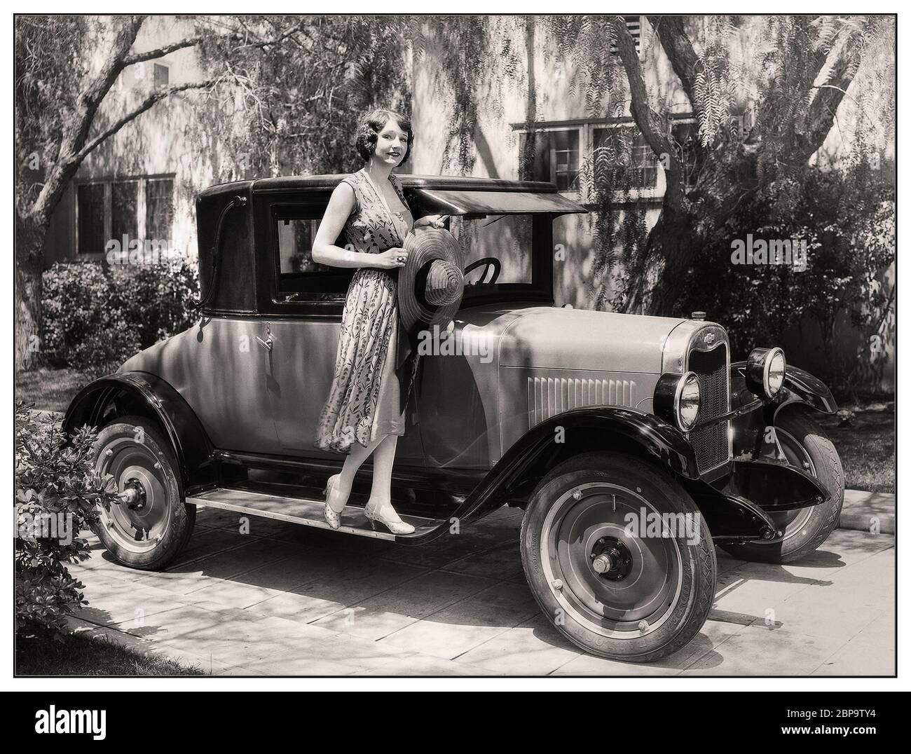 1920's Chevrolet Superior Coupe & film starlet Betty Boyd Elizabeth ...