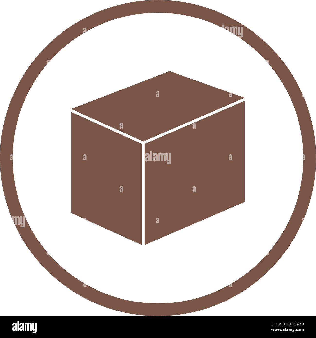 Beautiful Cube Glyph Vector Icon Stock Vector Image & Art - Alamy