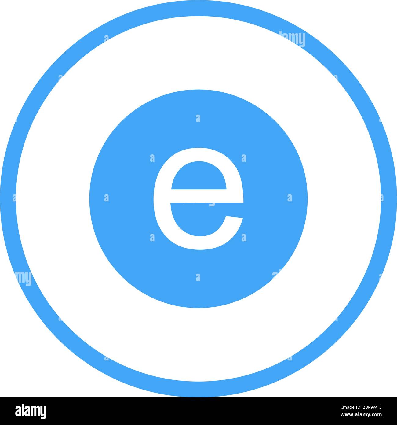 Microsoft edge icon Stock Vector Images - Alamy
