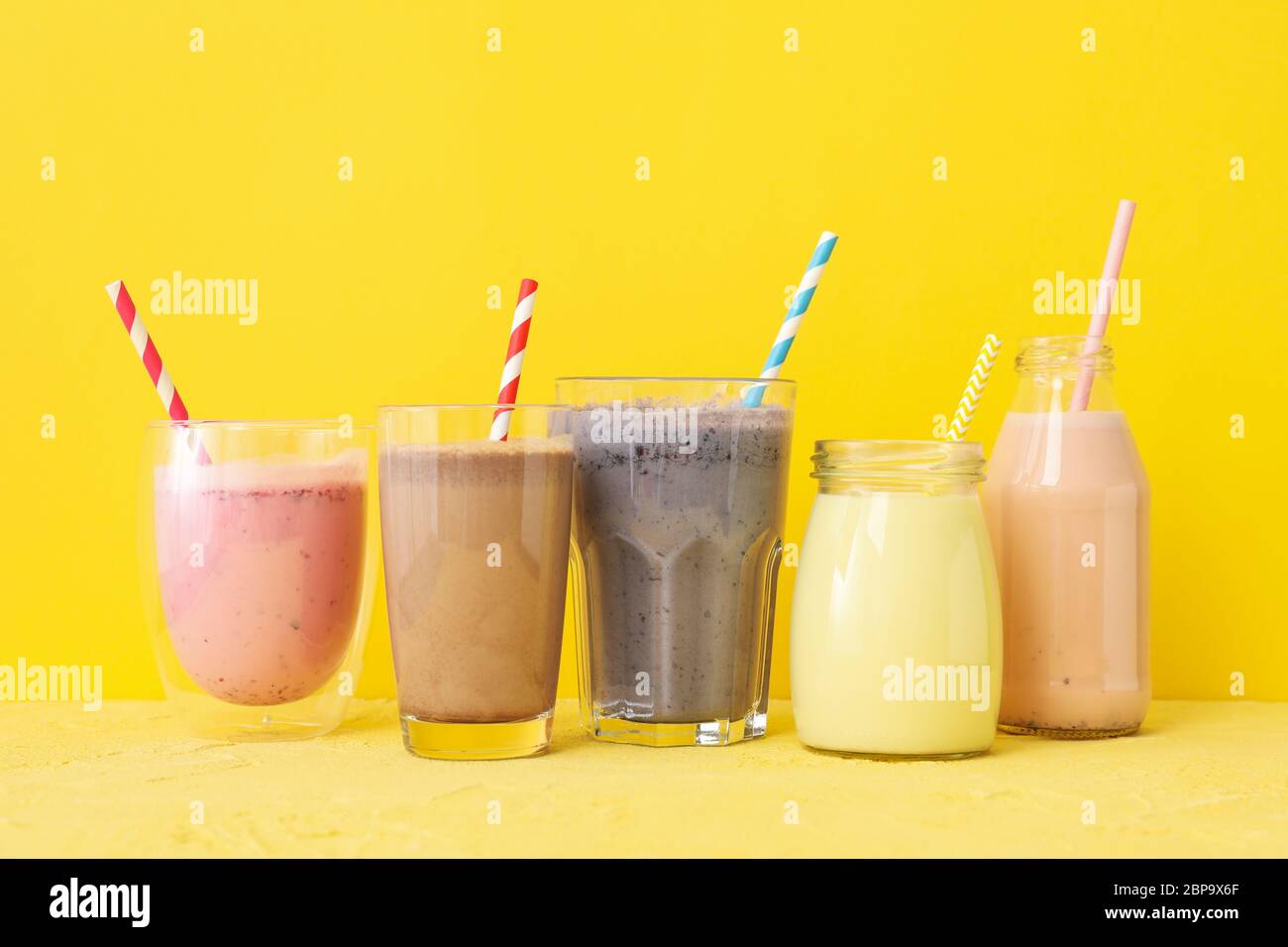 Apricot milkshake hi-res stock photography and images - Alamy