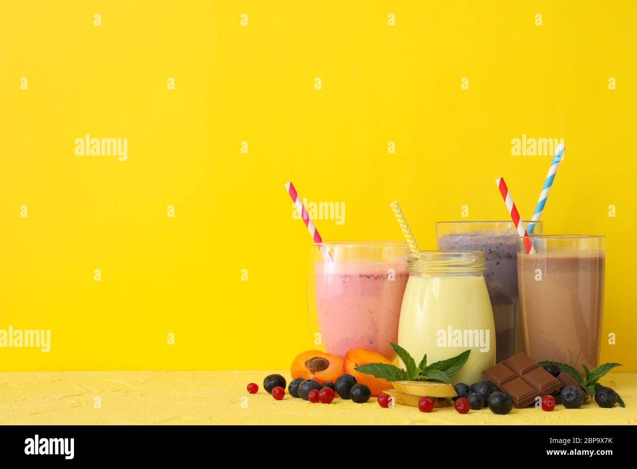 Apricot milkshake hi-res stock photography and images - Alamy