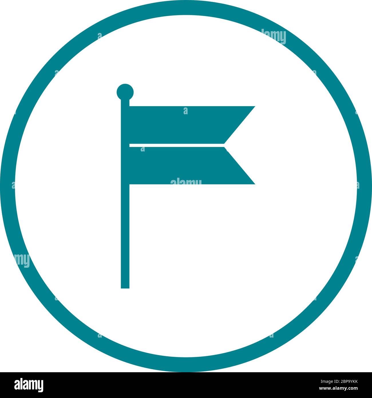 Beautiful Flag Glyph Vector Icon Stock Vector Image & Art - Alamy