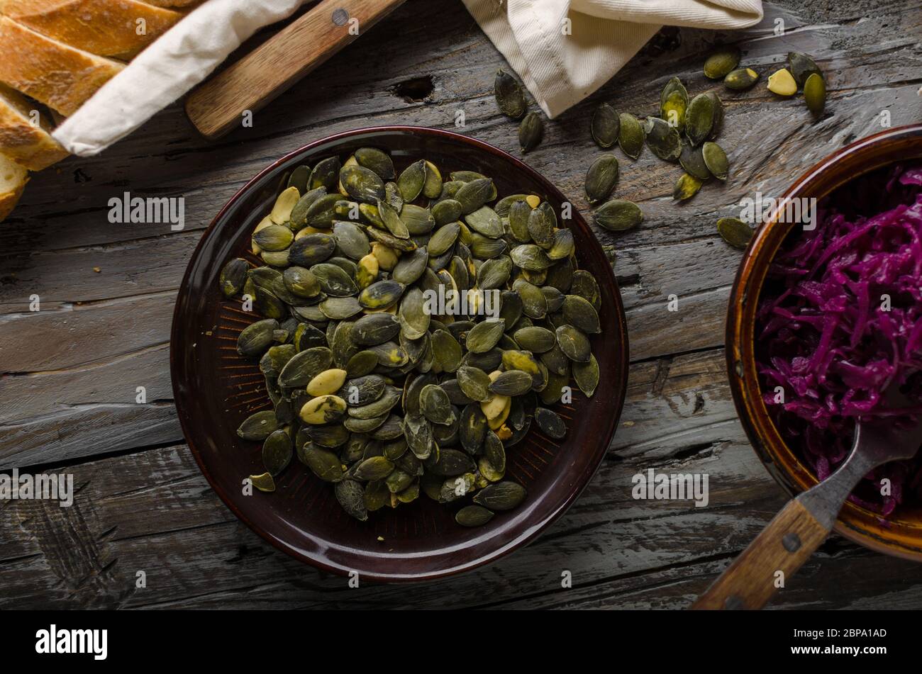 Fresh baguette delish crispy, food photography, vintage food stock ...