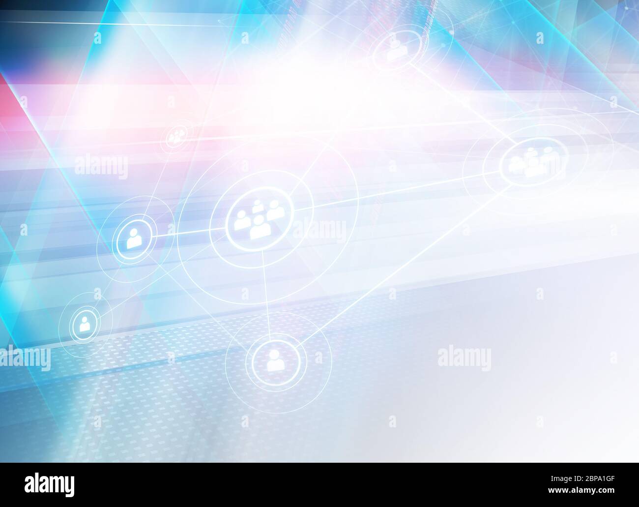 Abstract graphical high tech futuristic design, digital data background ...