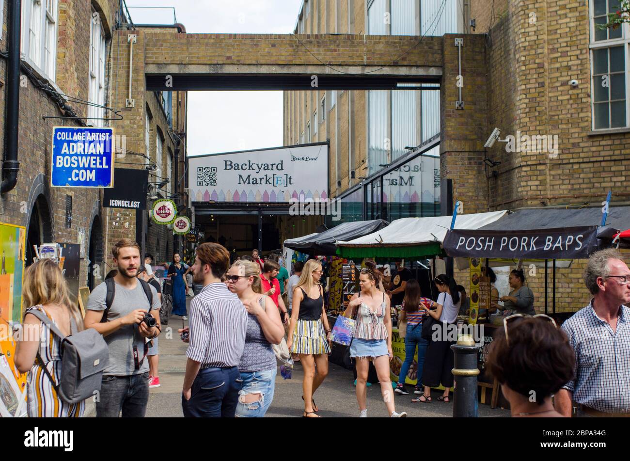 Hackney people street hi-res stock photography and images - Alamy