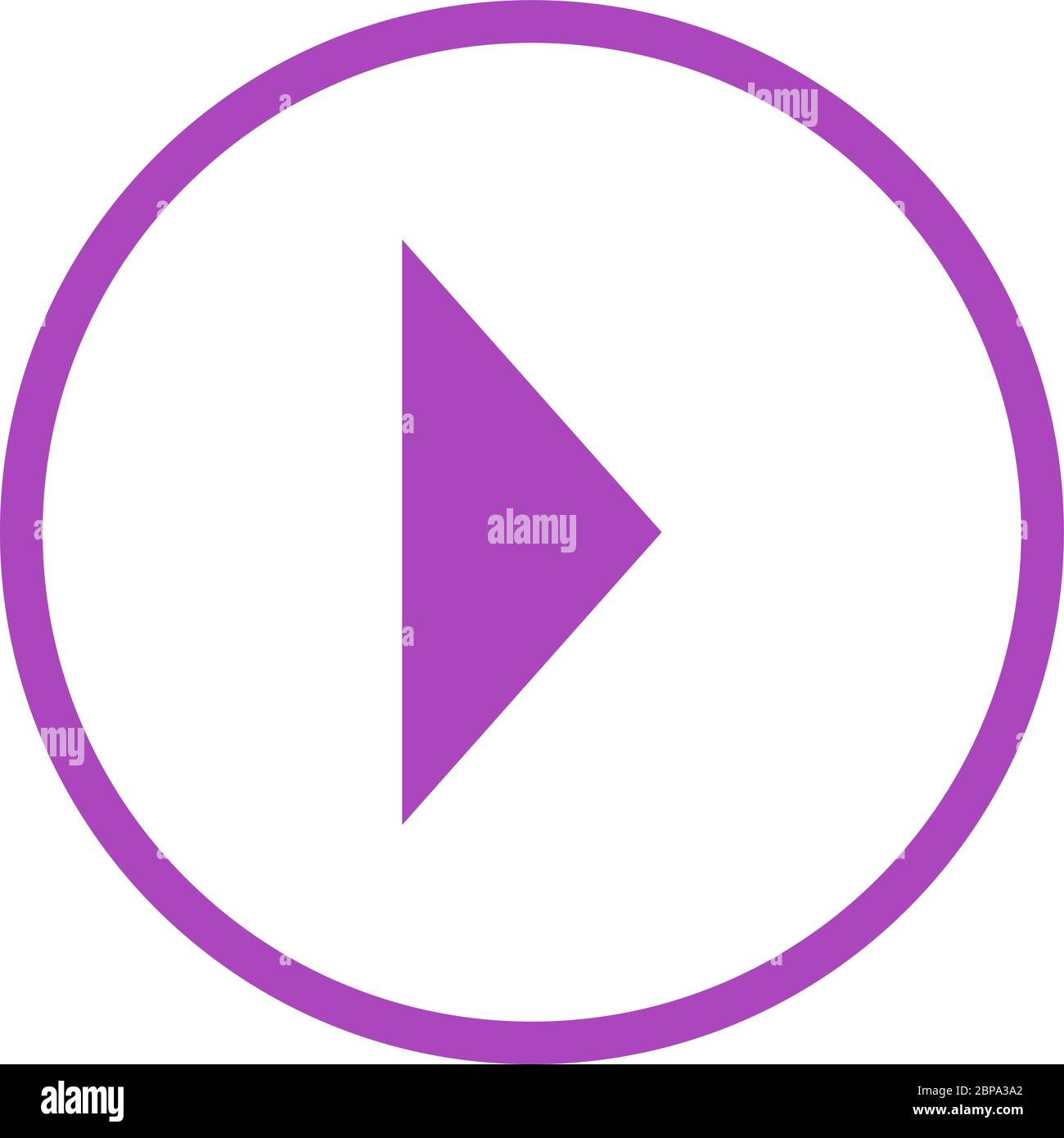 Beautiful Arrow Right Glyph Vector Icon Stock Vector Image & Art - Alamy