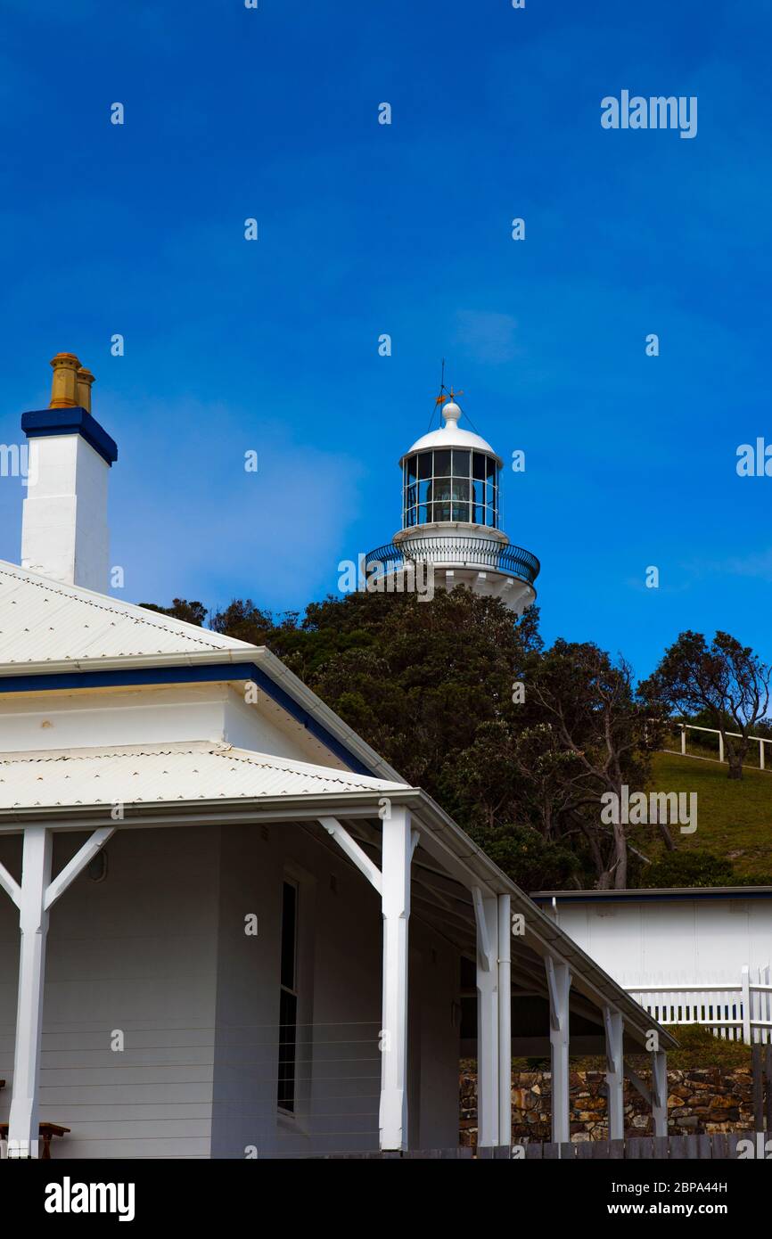 Sugarloaf Point Lighthouse, Seal Rocks, New South Wales, Australia ...