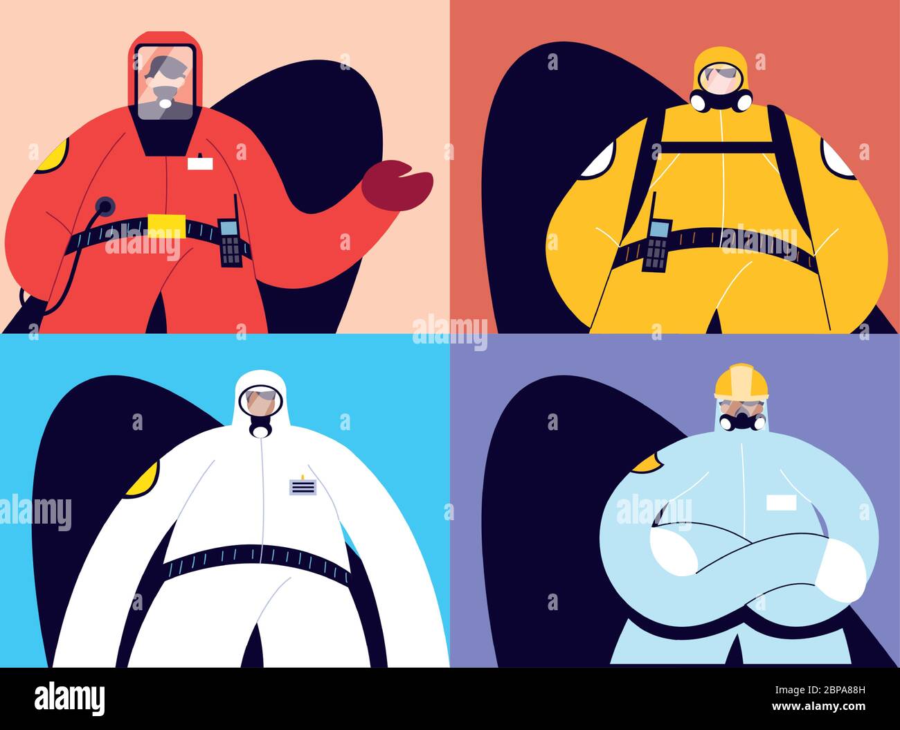 Bio hazard suits hi-res stock photography and images - Alamy