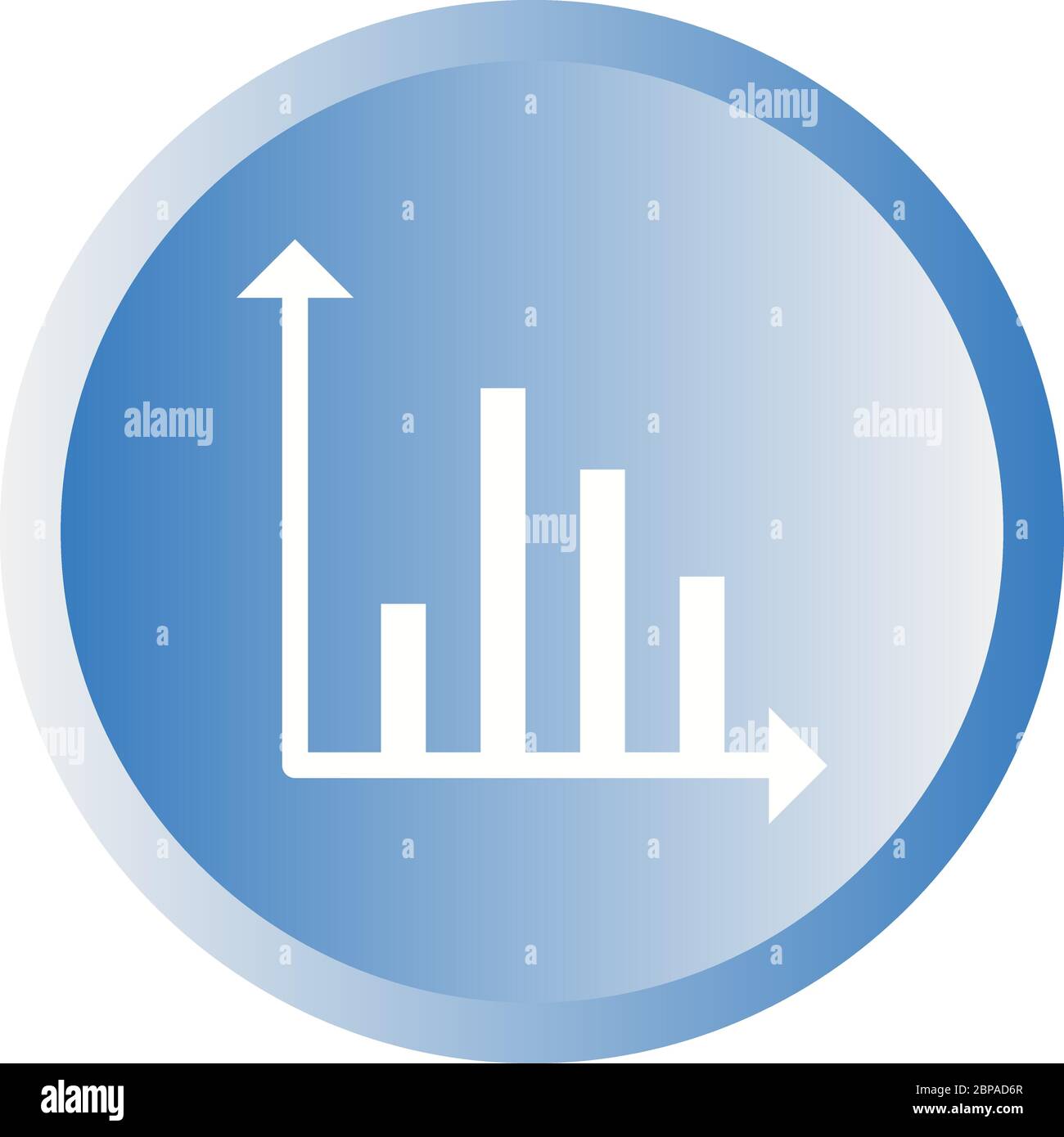 Beautiful graph line glyph hi-res stock photography and images - Alamy