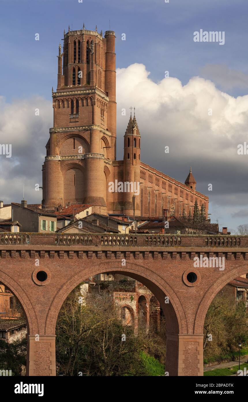 Cathedral Of Saint Cecilia Of Albi High Resolution Stock Photography ...
