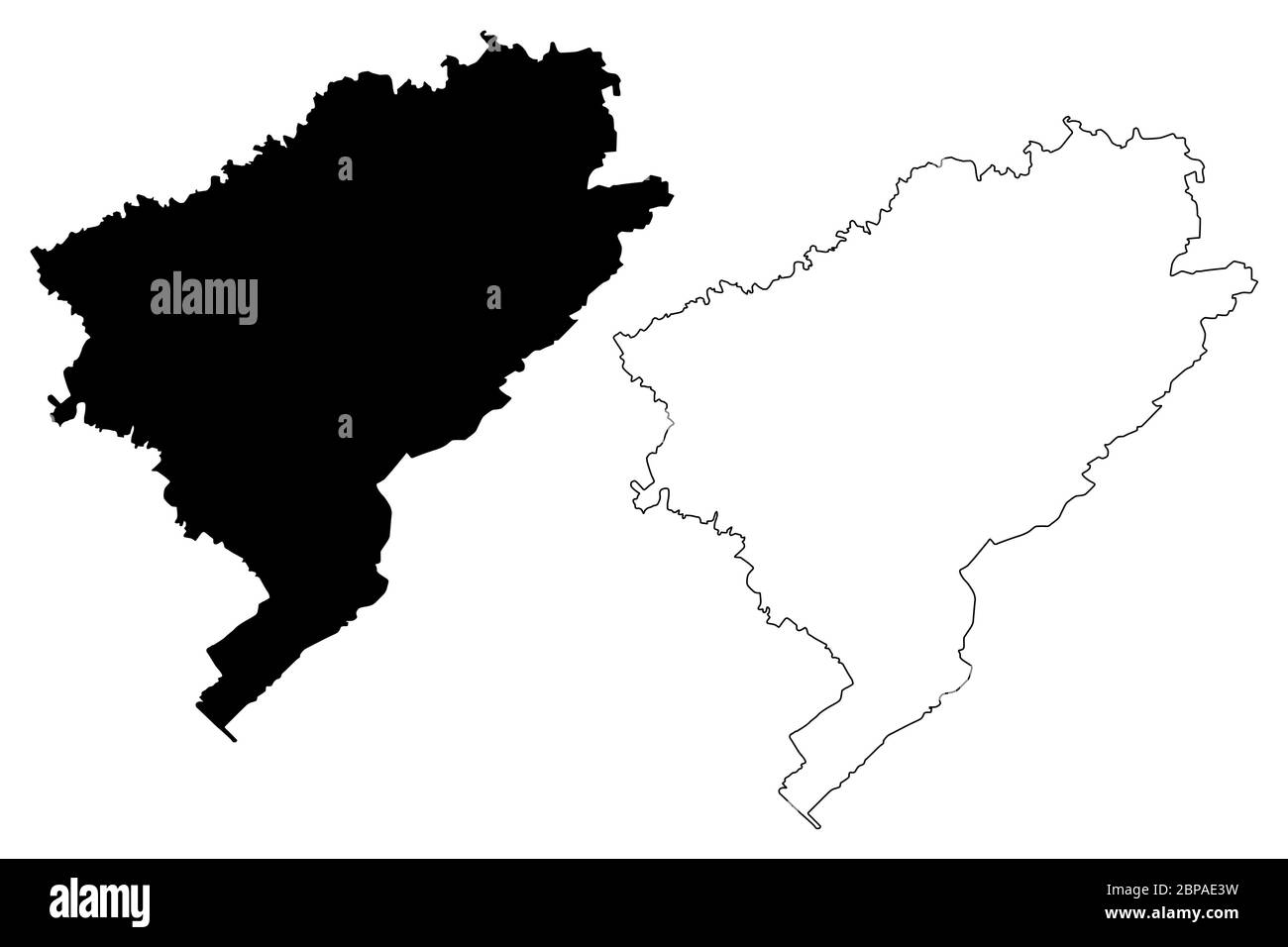 Map of doubs hi-res stock photography and images - Alamy