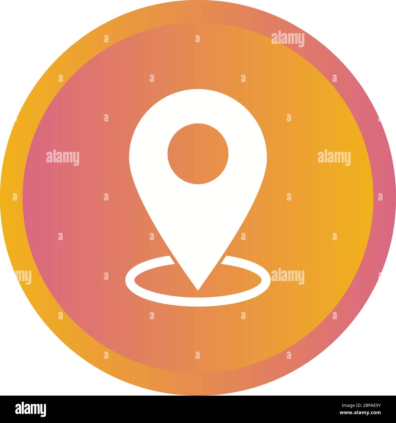 Beautiful Mark Place Glyph Vector Icon Stock Vector Image & Art - Alamy