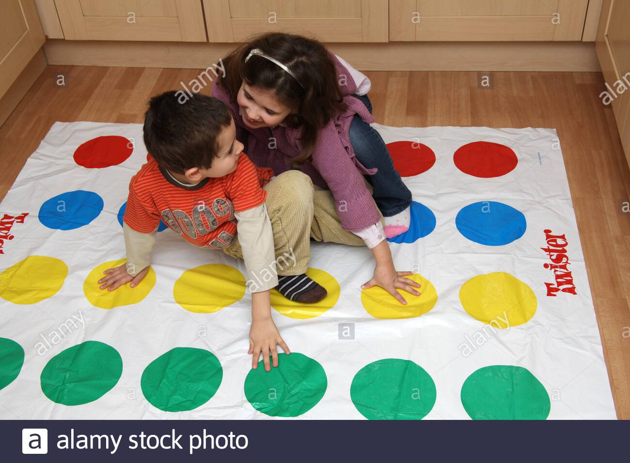 Playing Twister High Resolution Stock Photography and Images - Alamy