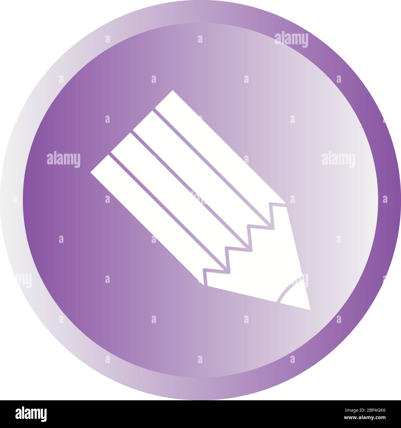 Beautiful Pencil Glyph Icon Stock Vector Image & Art - Alamy