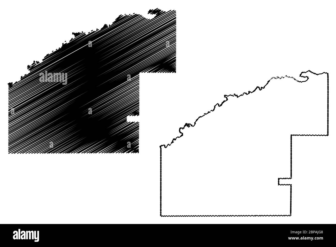 Map of hazlehurst hi-res stock photography and images - Alamy