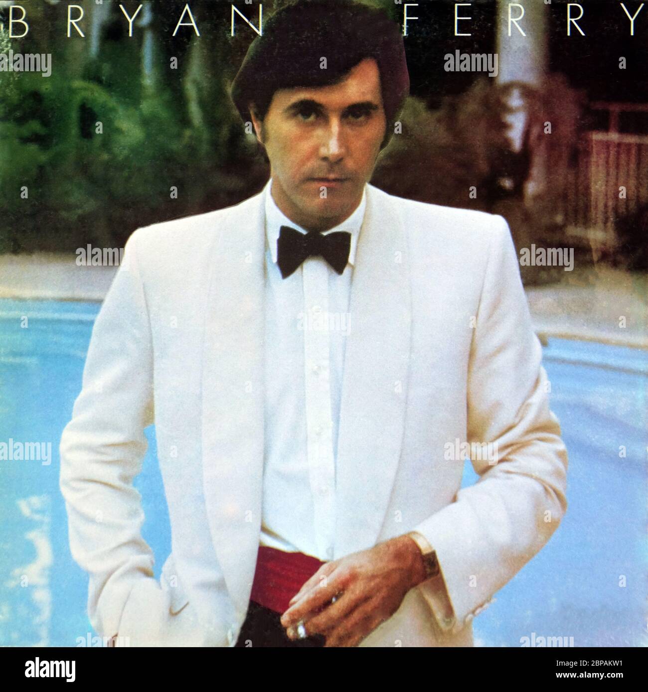 Bryan Ferry: LP front cover 'Another Time, Another Place' Stock Photo ...