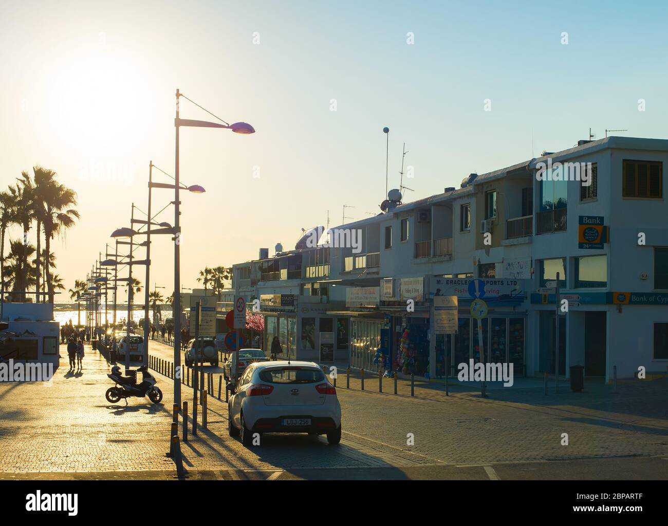 Pafos street hi-res stock photography and images - Alamy