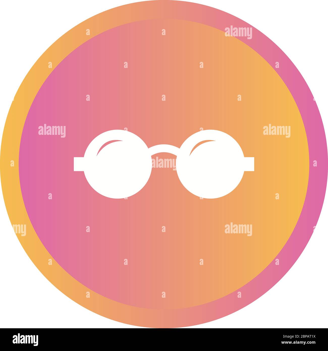 Beautiful Glasses Glyph Vector Icon Stock Vector Image & Art - Alamy