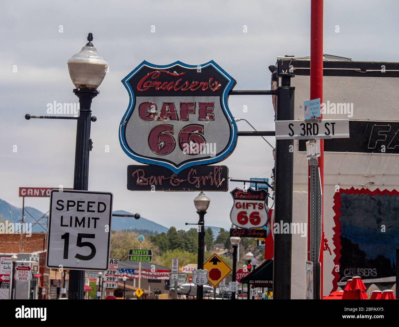 Route 66 signs Stock Photo - Alamy