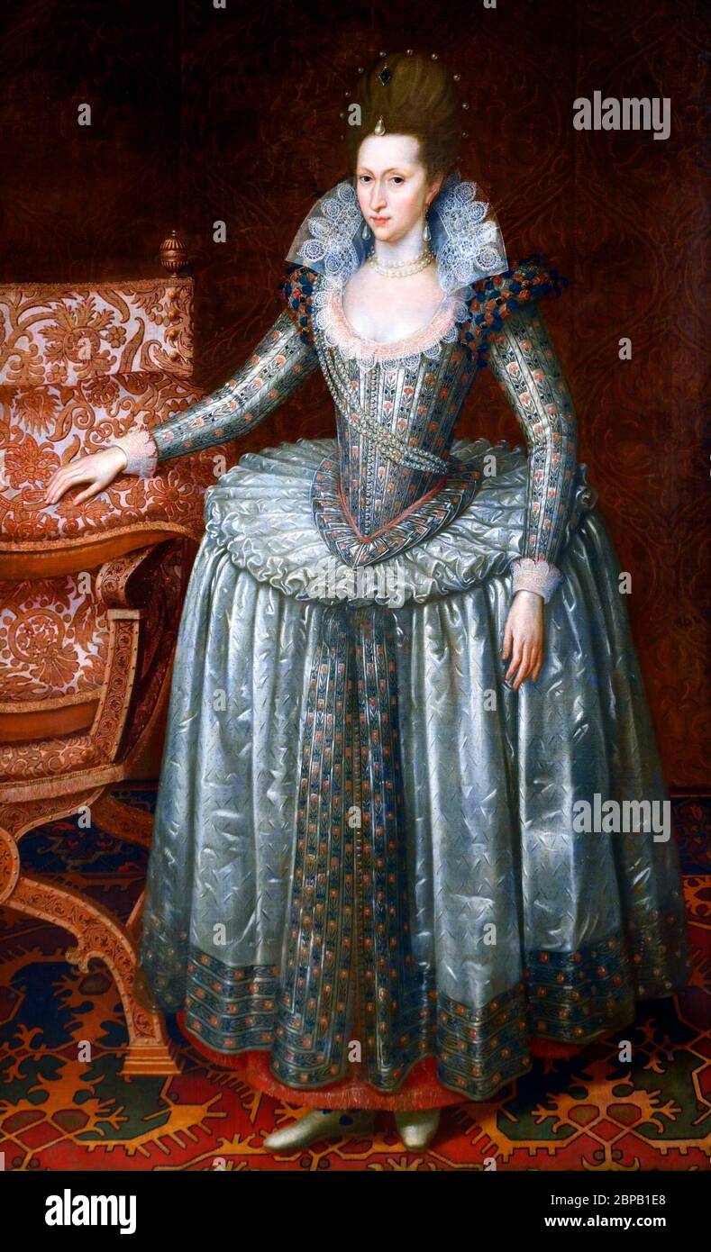 Queen consort anne of denmark hi-res stock photography and images - Alamy