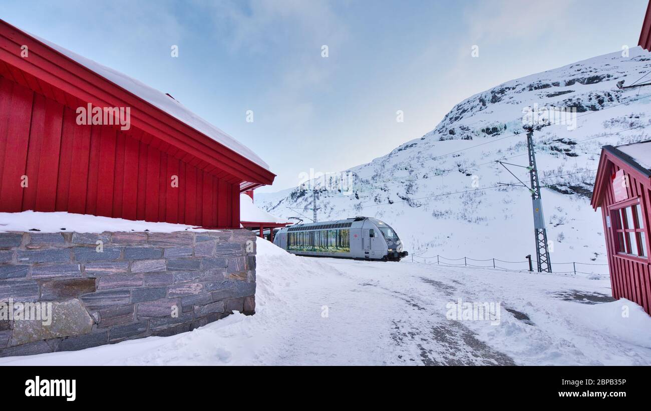The flam myrdal railway line hi-res stock photography and images - Alamy