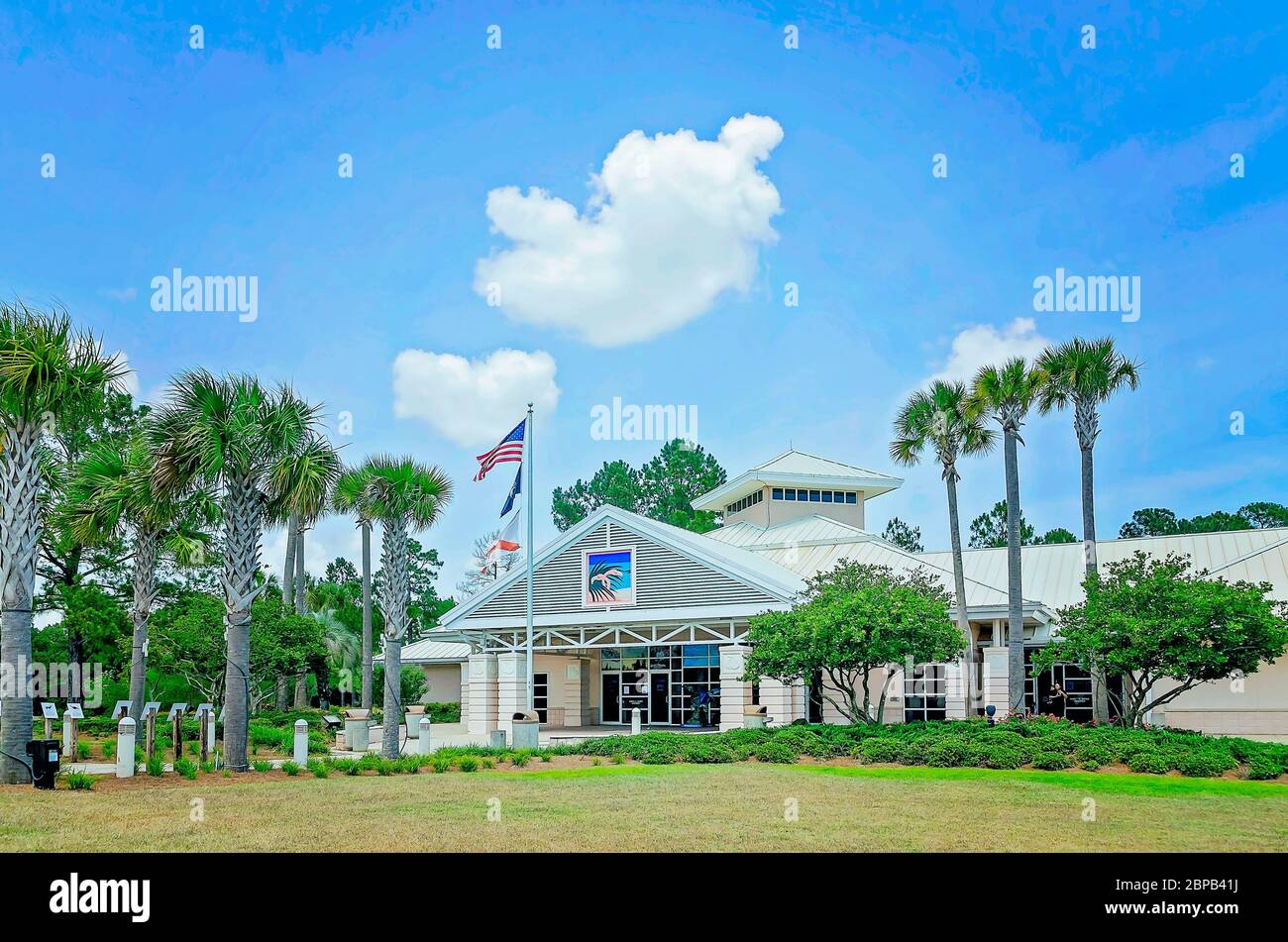 The Florida Welcome Center on Interstate 10 is pictured, May 16, 2020 ...