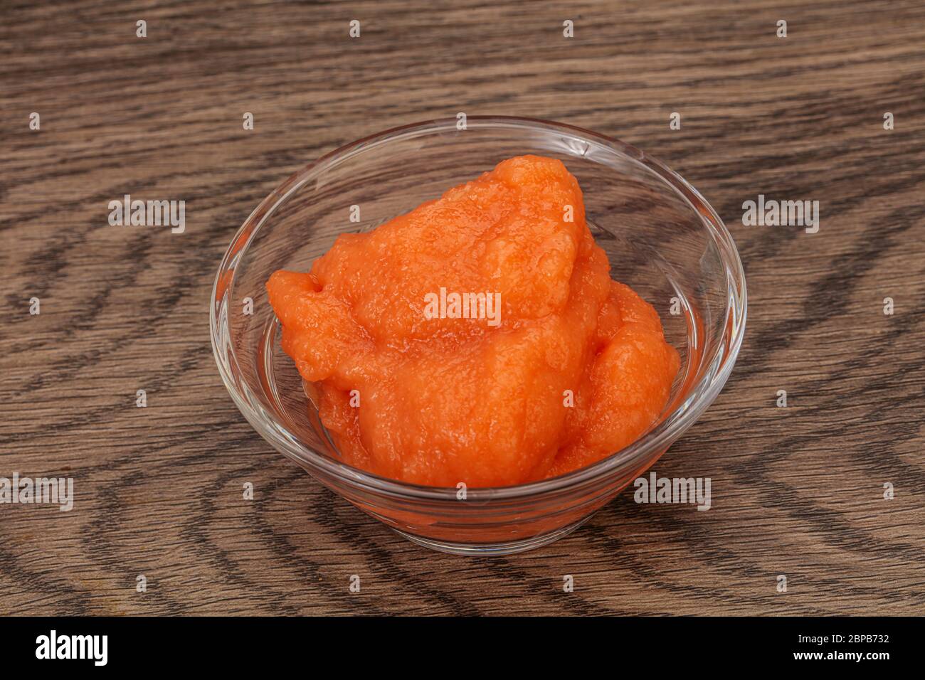 Cod fish roe snack in the bowl Stock Photo - Alamy