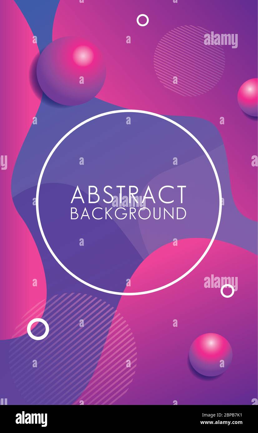 circular frame in colorful abstract background Stock Vector Image & Art ...