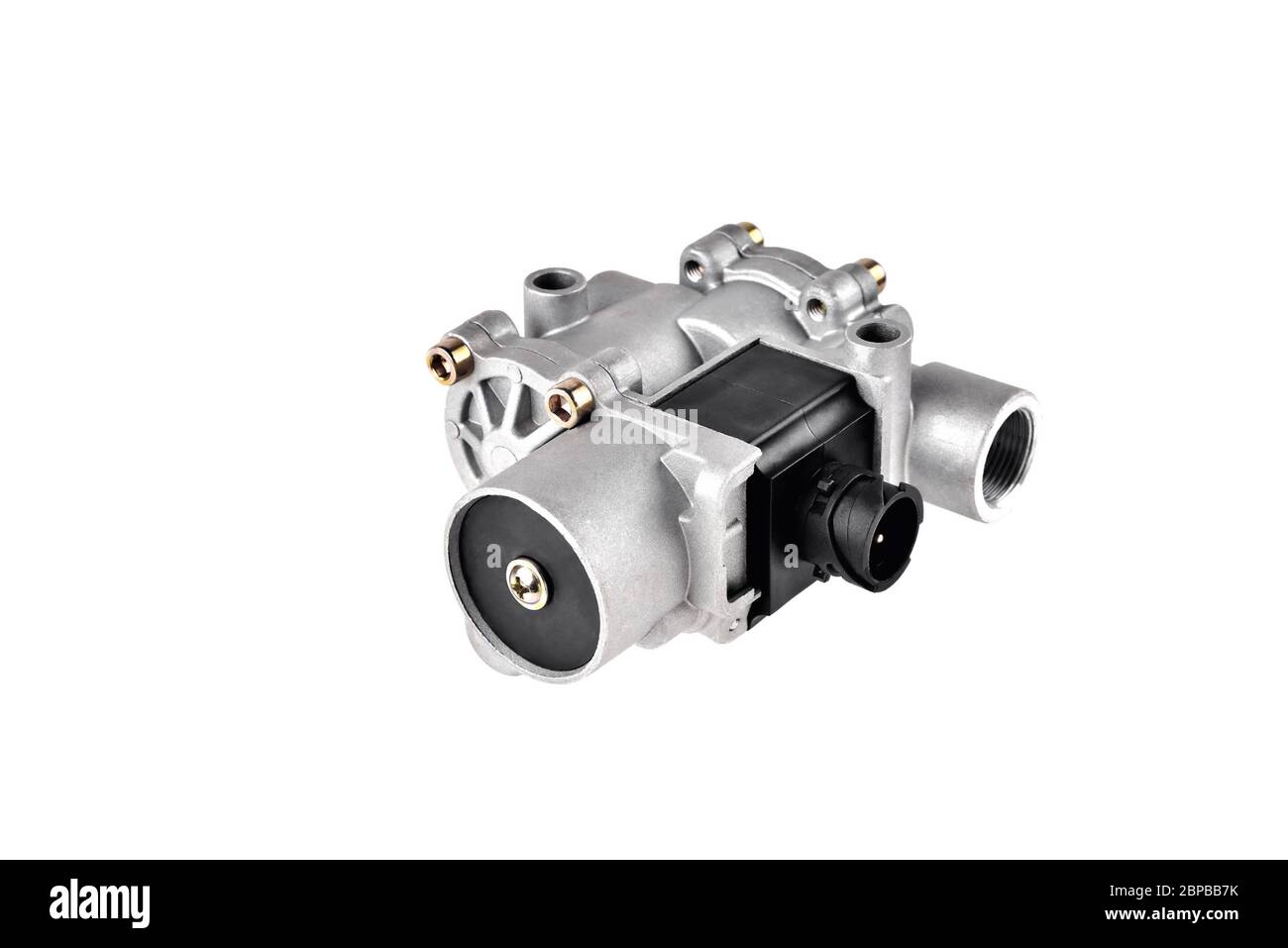 ABS modulator of the brake system with a magnetic valve for a truck ...