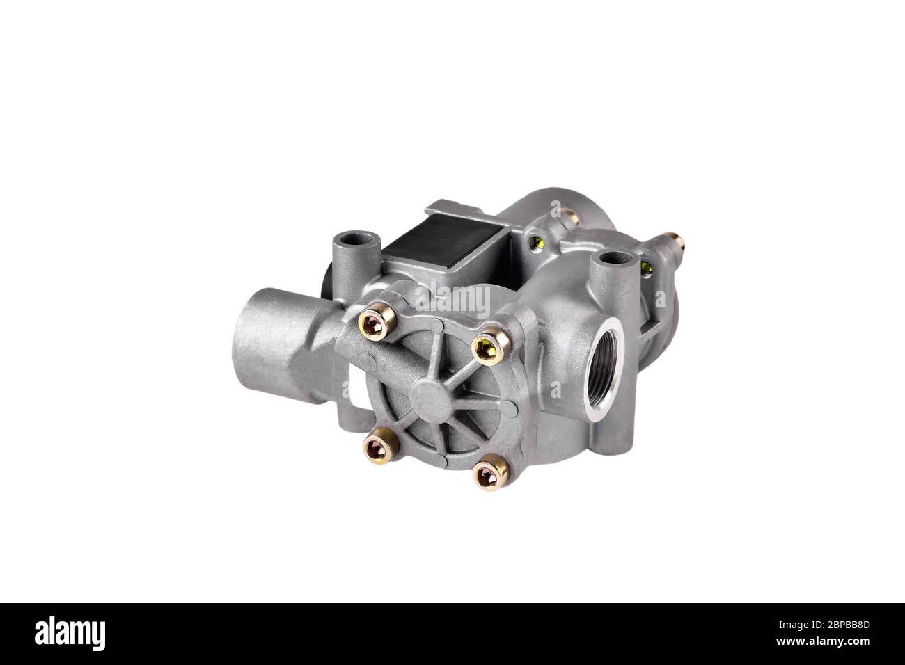 ABS modulator of the brake system with a magnetic valve for a truck ...